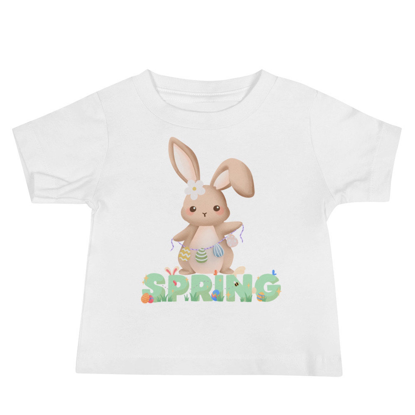 Cute Baby Tee Happy Shirt Cute Spring Shirt Easter Top - Etsy