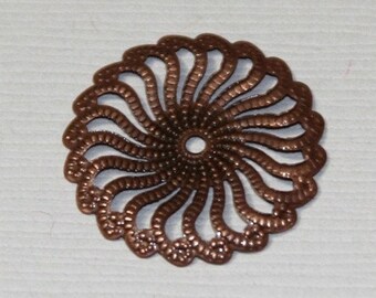 Copper filigree | Etsy