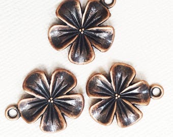 Copper flowers | Etsy