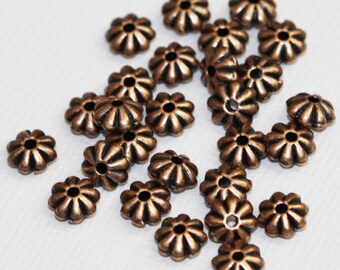 Copper flowers | Etsy