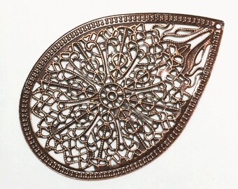 Copper filigree | Etsy