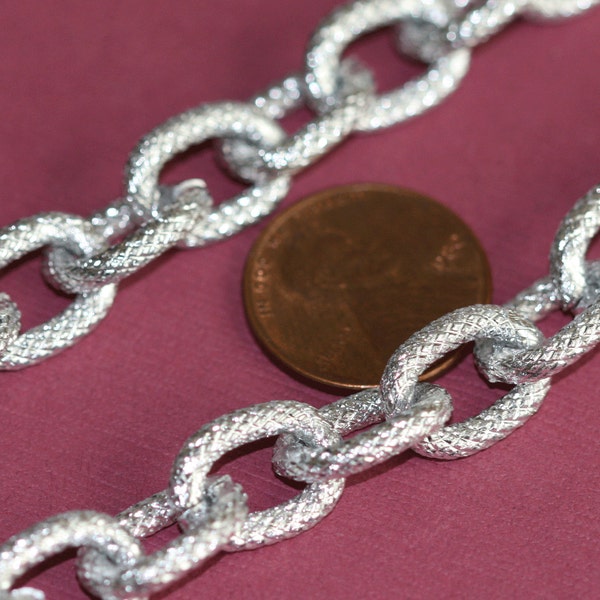 Large Silver Chain - Etsy