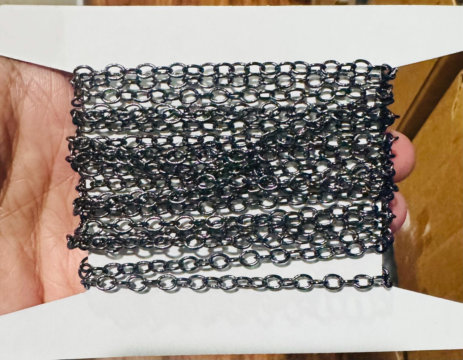 32ft Gunmetal Round Cable Chain 4x5mm - Soldered Links - Etsy