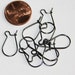 Bulk 300 Pcs of Gunmetal Plated Kidney Earwire 19x10mm - Etsy