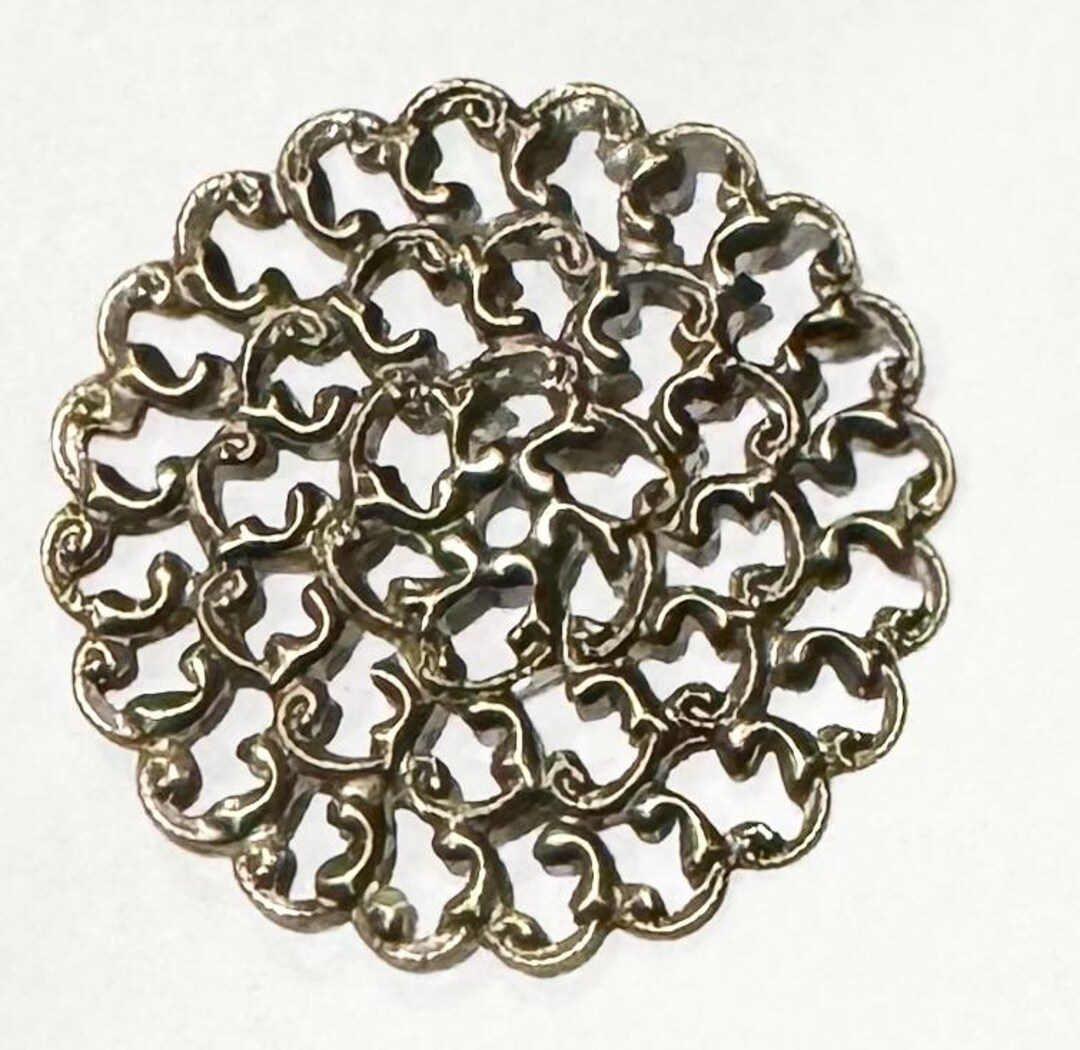 100 Pcs Antiqued Brass Filigree Sheets 35x35mm - Etsy