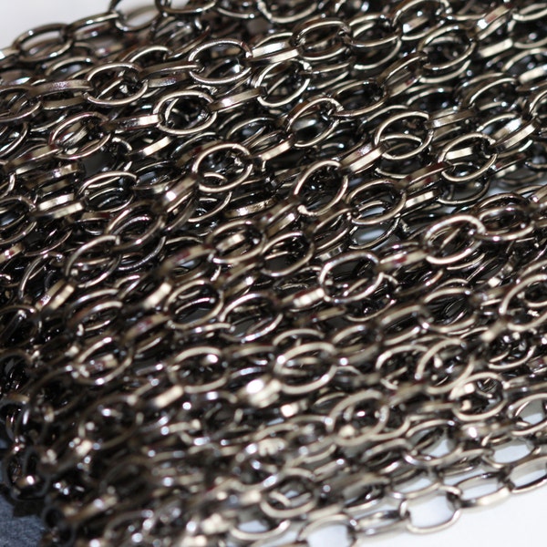 Bulk Finished Gunmetal Chain - Etsy