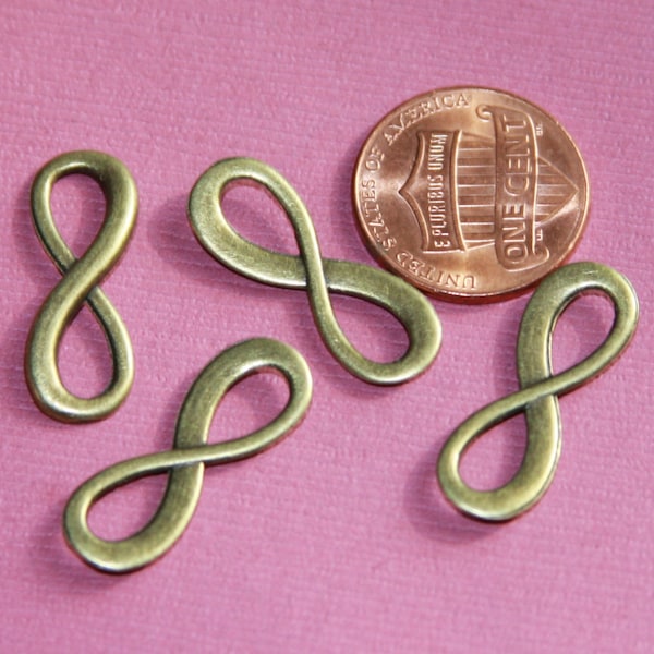 Infinity Charm - Etsy