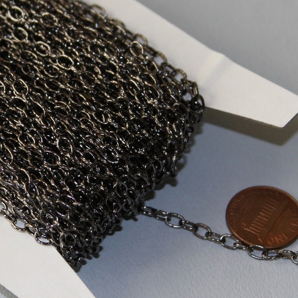 Gunmetal Chain - Etsy