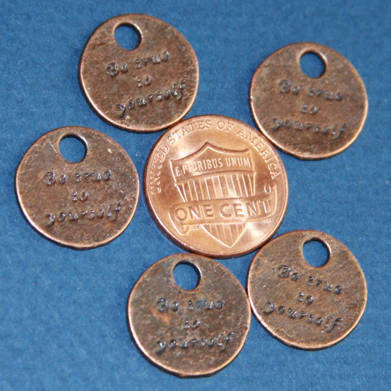 Coin With Hole - Etsy