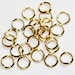 200 Pcs of Gold Color Jumprings 5mm,18 Gauge, Open Jumprings, Light ...