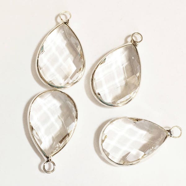 Clear Glass Teardrop - Etsy