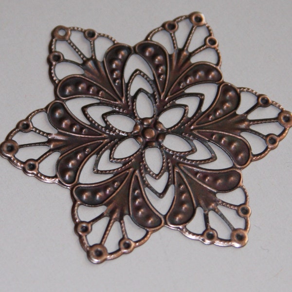 Copper Filigree - Etsy