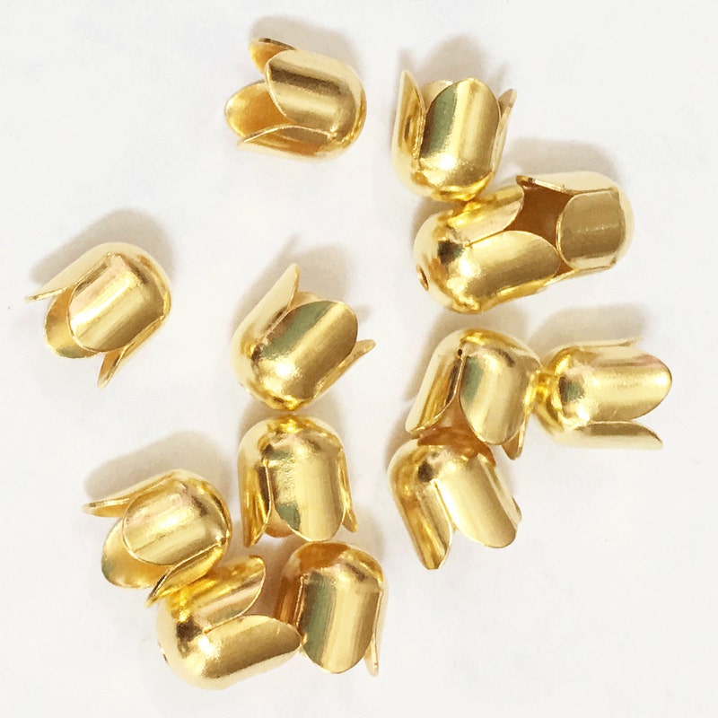 Gold End Caps - Etsy