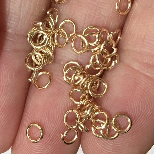 Brass Open Jump Rings 1.0x5mm Raw Brass Open Jump Rings | Etsy