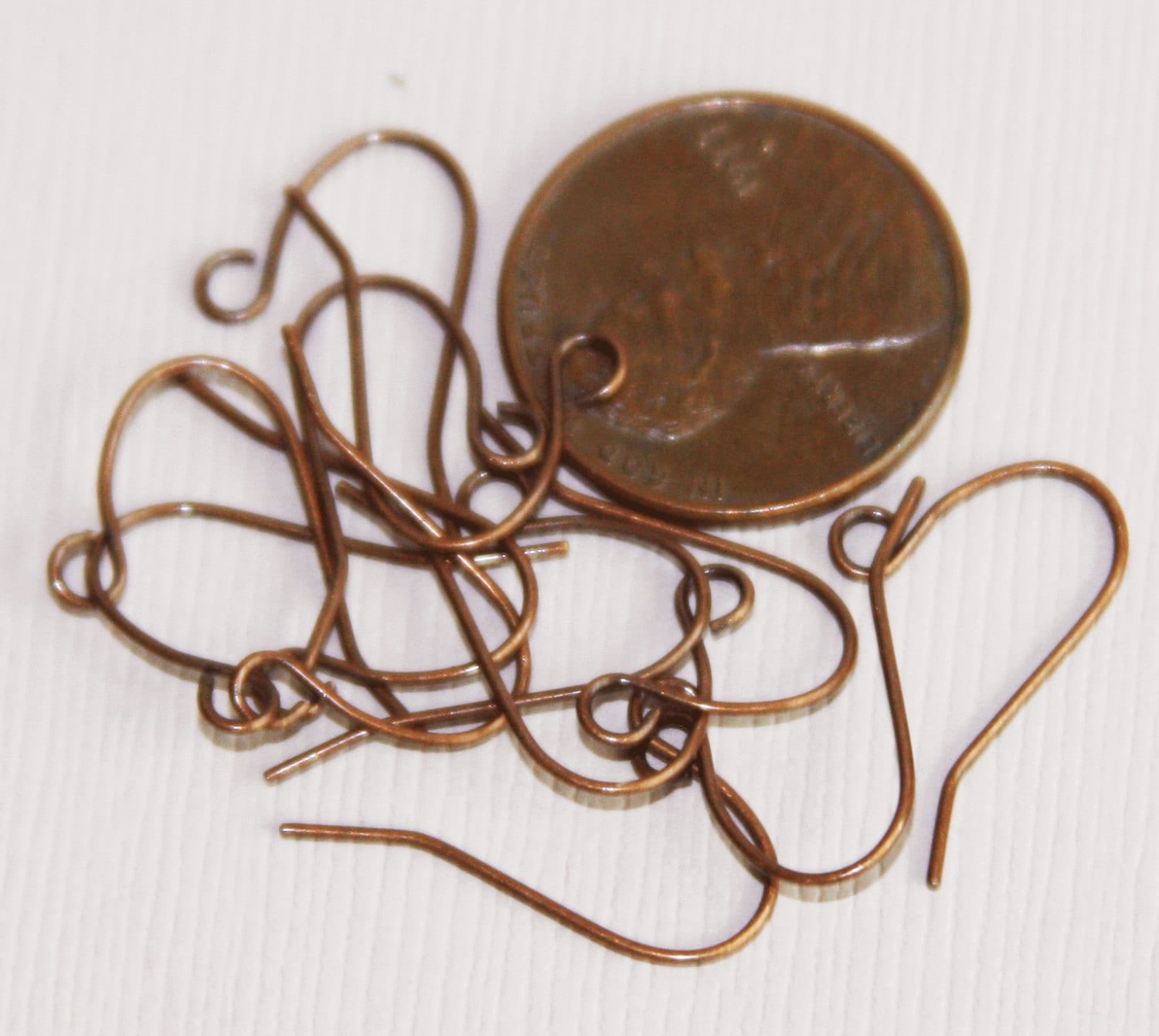 100 Pcs Antiqued Copper Earrings Hook 20x11mm - Etsy