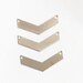 4 Silver Plated Brass "v Shape" Connector 6x31mm, Bulk Silver ...