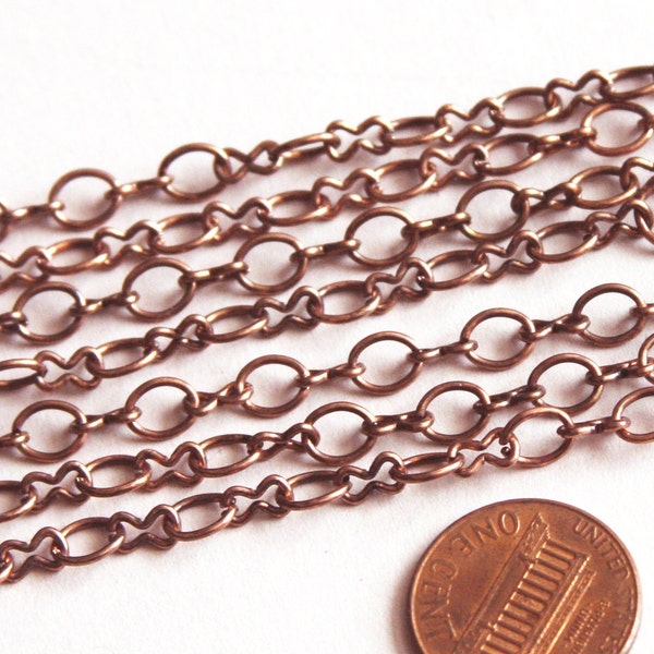 Copper Chain - Etsy