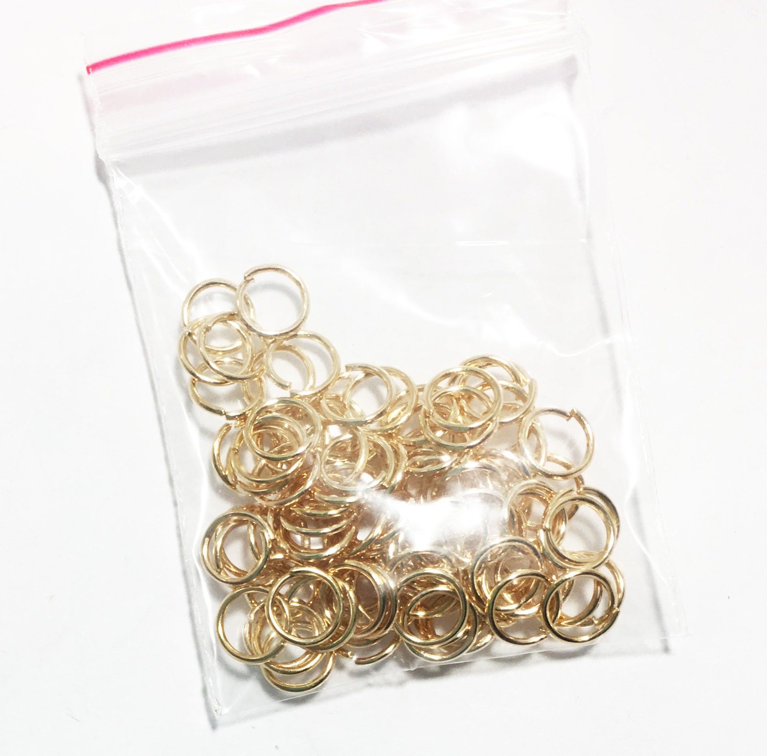 200 Pcs of Gold Color Jumprings 6mm 20 Gauge Open Jumprings - Etsy