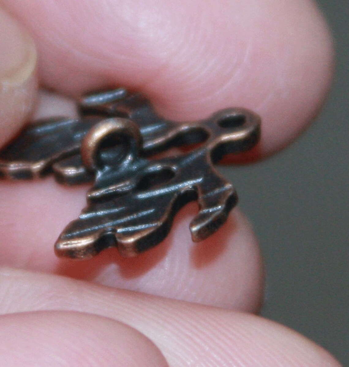 12 Pcs Antique Copper Leaf Branch Connector 17x19mm Red | Etsy