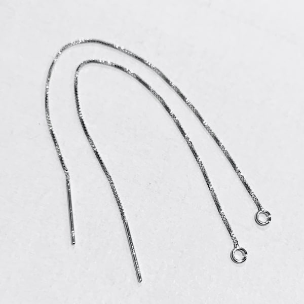 Ear Thread Earrings - Etsy