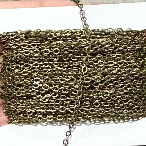 Antique Cable Chains - Etsy