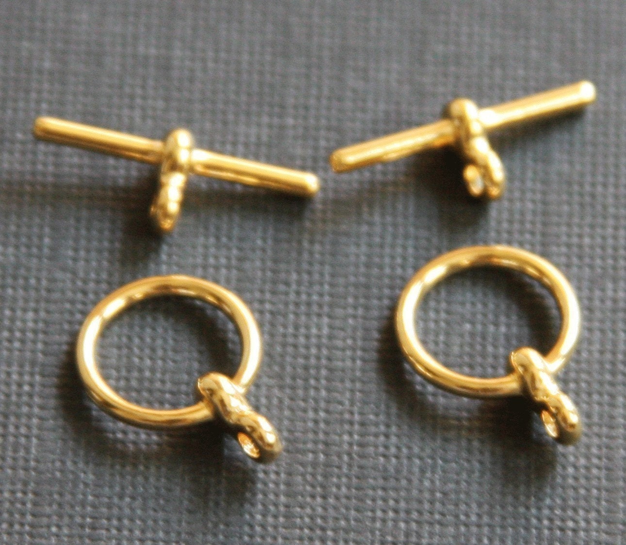 100 Sets Gold Plated Toggle Clasps | Etsy