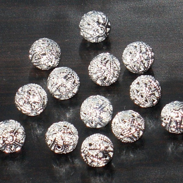 Silver Plated Brass Etsy