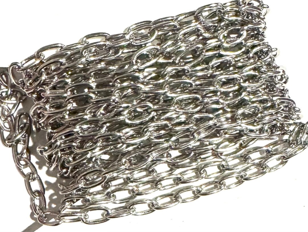 Surgical Stainless Steel Drawn Cable Chain 3.5x7mm 30ft - Etsy
