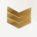 4 Silver Plated Brass "v Shape" Connector 6x31mm, Bulk Silver ...