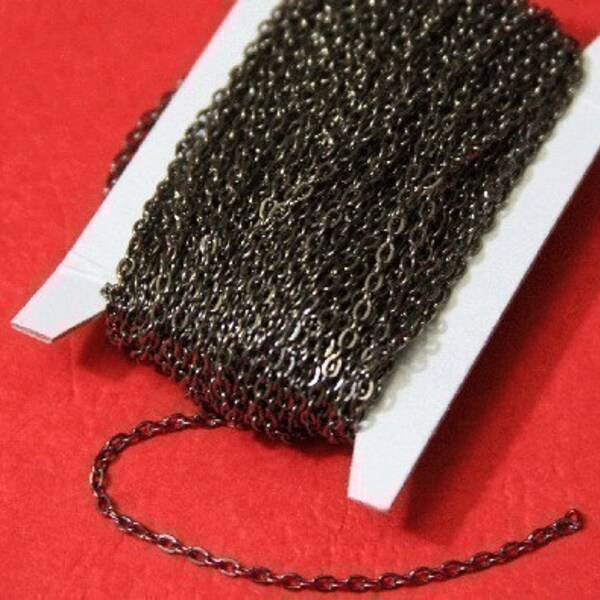 Gunmetal Chain - Etsy