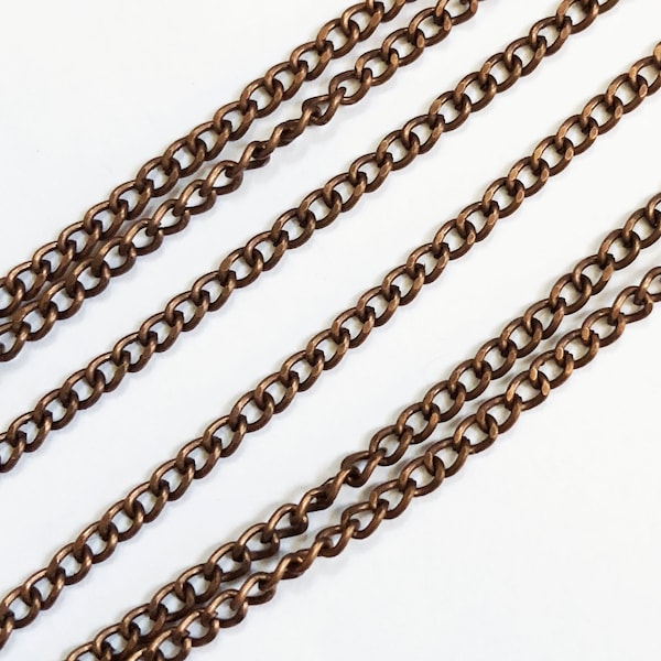 Copper Chain - Etsy