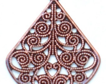 Copper Filigree | Etsy