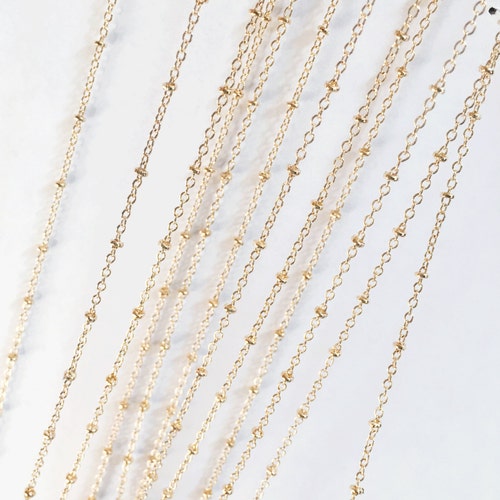 Teardrop CZ Chain by Foot Bulk Chain by Foot CZ Teardrop | Etsy