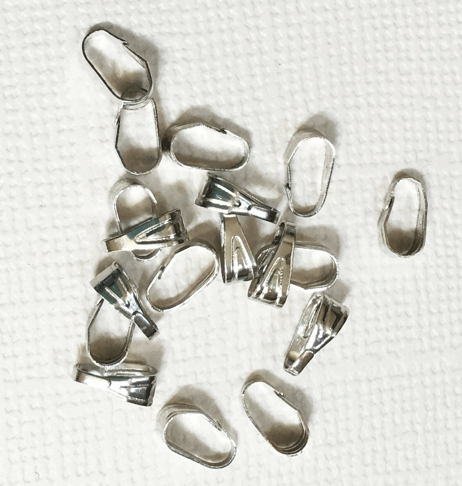 50 Pcs of Antique Silver Plated Snap Bail 6.5x2.5x3.5mm - Etsy