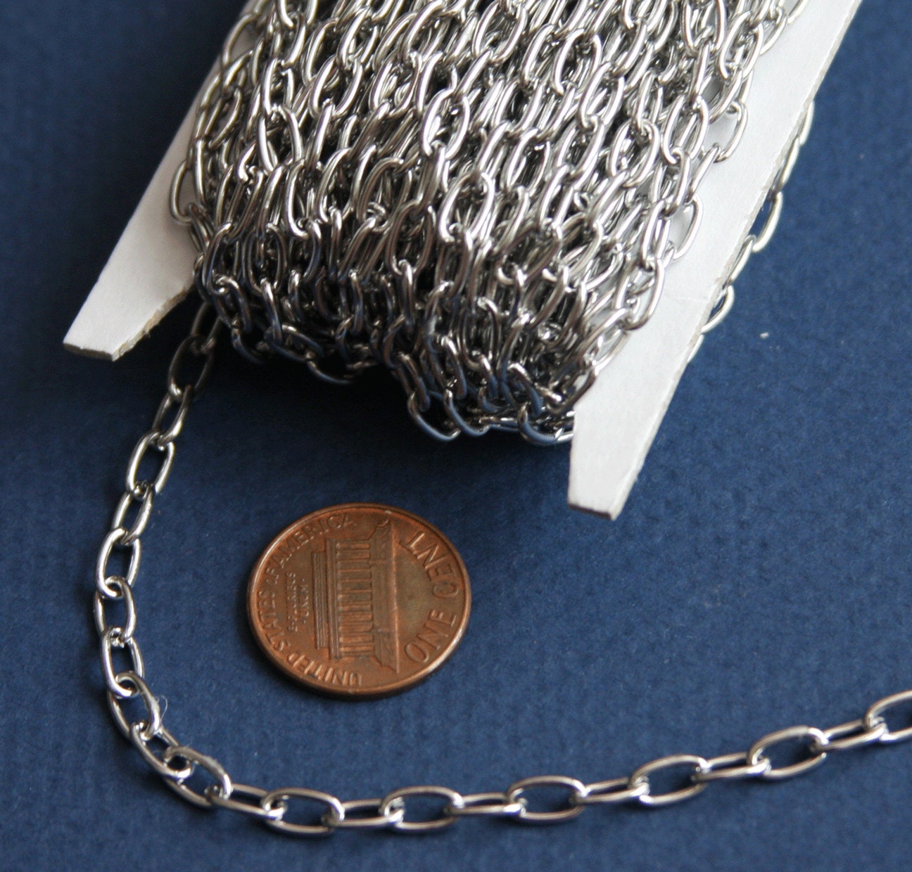Surgical Stainless Steel Drawn Cable Chain 3.5x7mm 30ft - Etsy