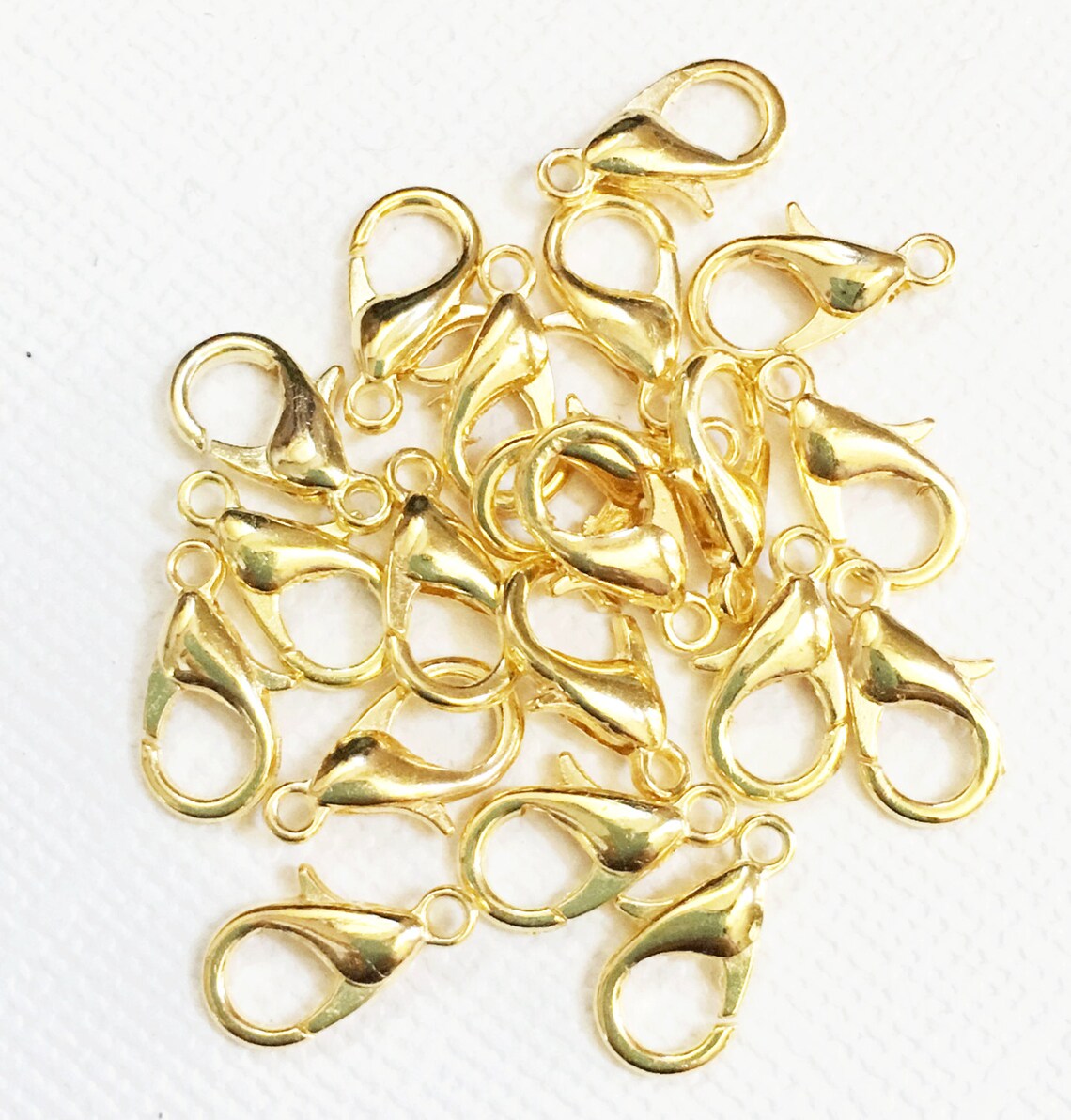 20 Pcs Gold Color Clasp Zinc Alloy Clasp 12x6mm Parrot | Etsy