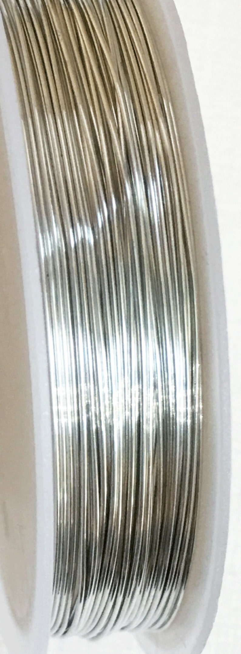 25ft Spool Copper Beading Wire 26 Gauge Silver Color - Etsy