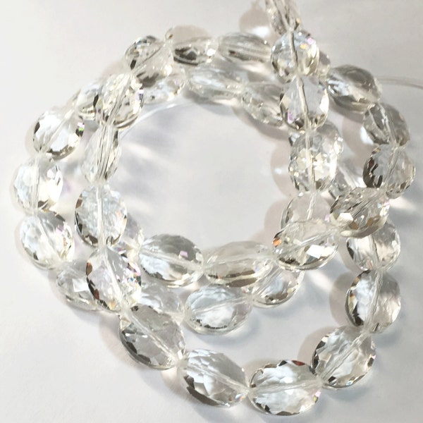 Oval Crystal Beads - Etsy