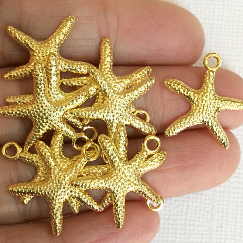 Starfish Charms - Etsy