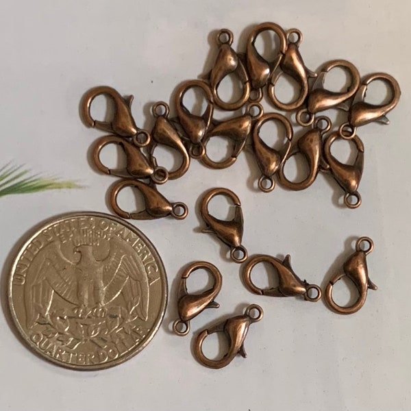 Copper Lobster Clasp - Etsy