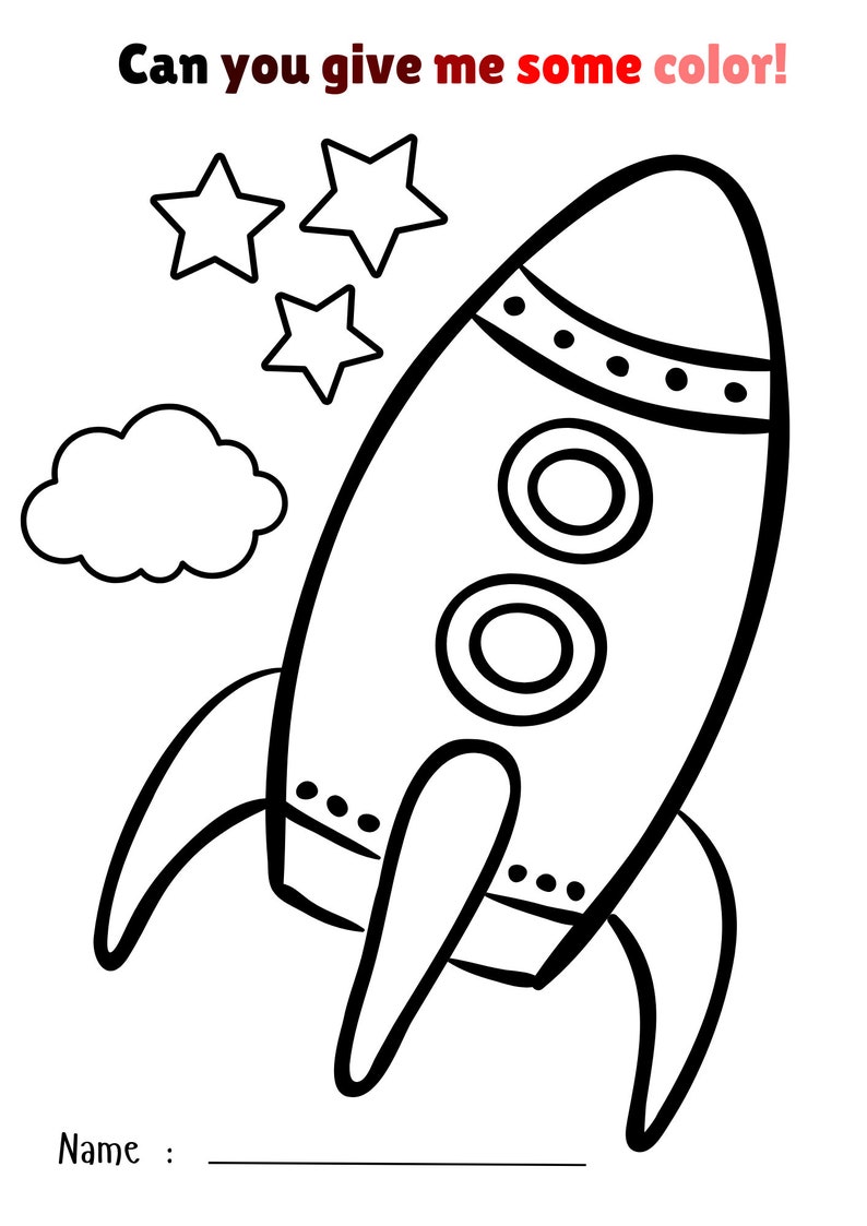 Fun Coloring Activities for Kids. Easy to Download and Print. A4 Size ...