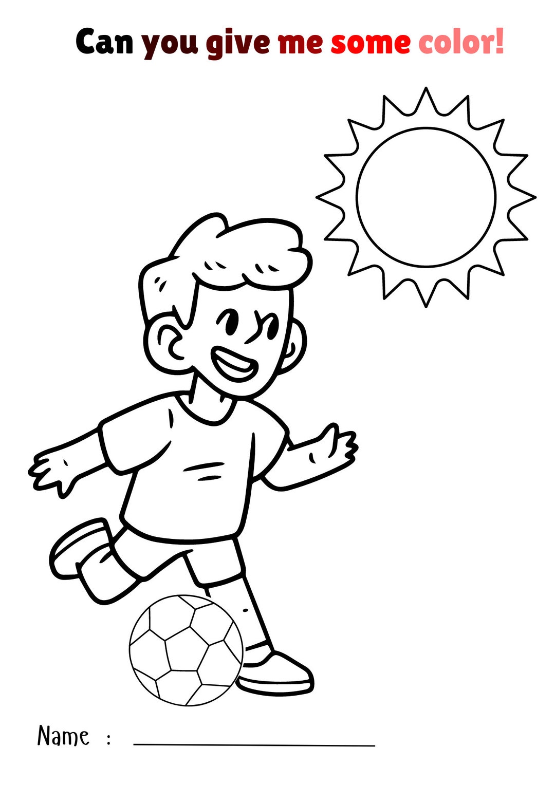 Fun Coloring Activities for Kids. Easy to Download and Print. A4 Size ...