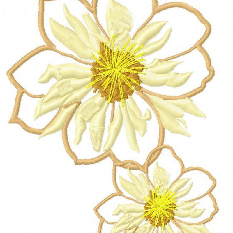 Flower Applique - Etsy