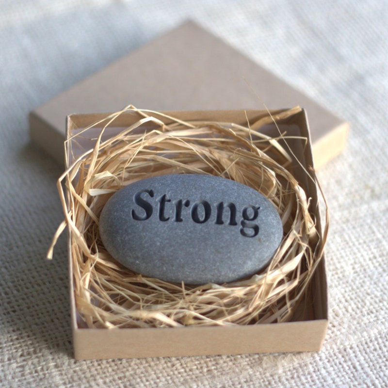 Engraved Stone - Etsy