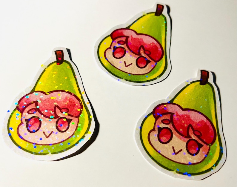 Silly Teto Holographic Stickers | Synthv/utau (2 In.) - Etsy