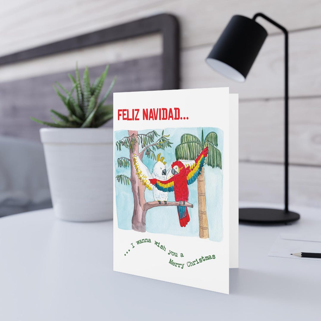 Tropical & Australian Christmas Cards Feliz Navidad Aussie Xmas ...