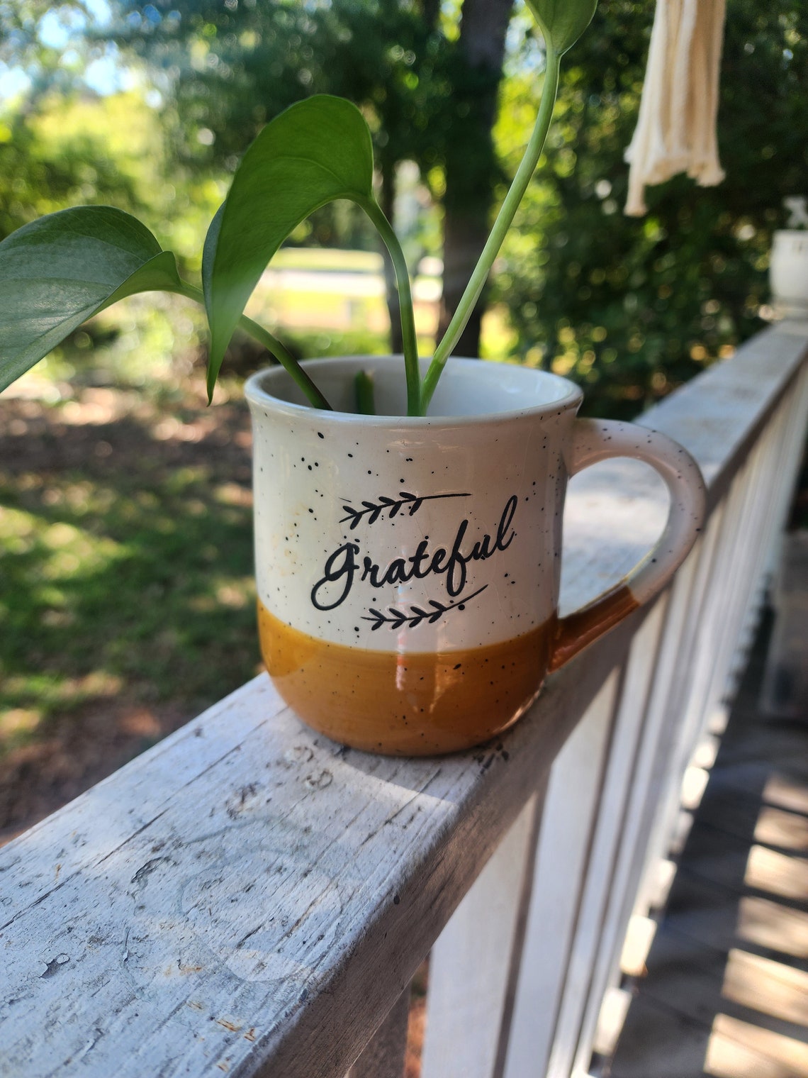 Upcycled Coffee Mug Planter - Etsy