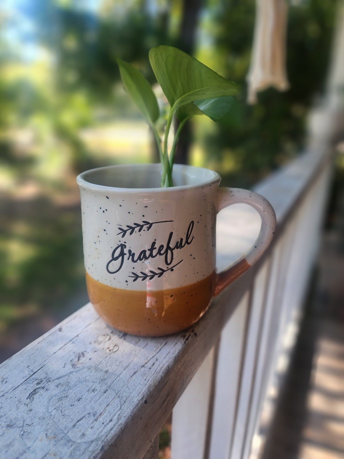 Upcycled Coffee Mug Planter - Etsy