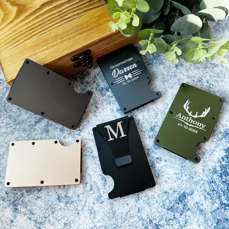 Metal Wallet Card - Etsy
