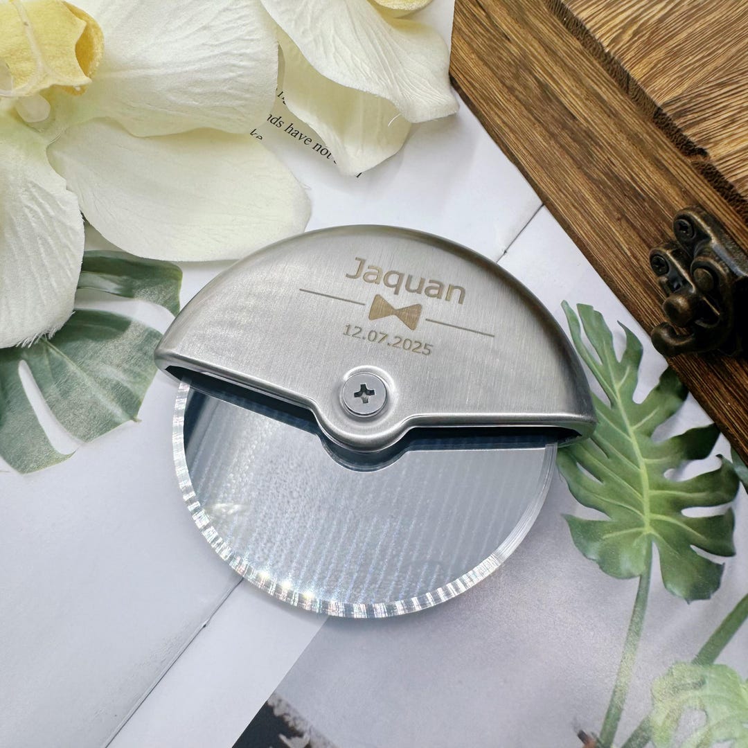 Customize Metal Pizza Cutter Wheel,pizza Party Favors,gift for Pizza ...